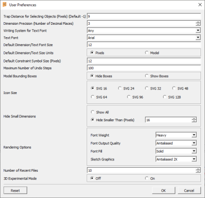 Setting User Preferences